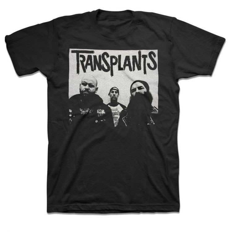Transplants- Band Pic on a black shirt
