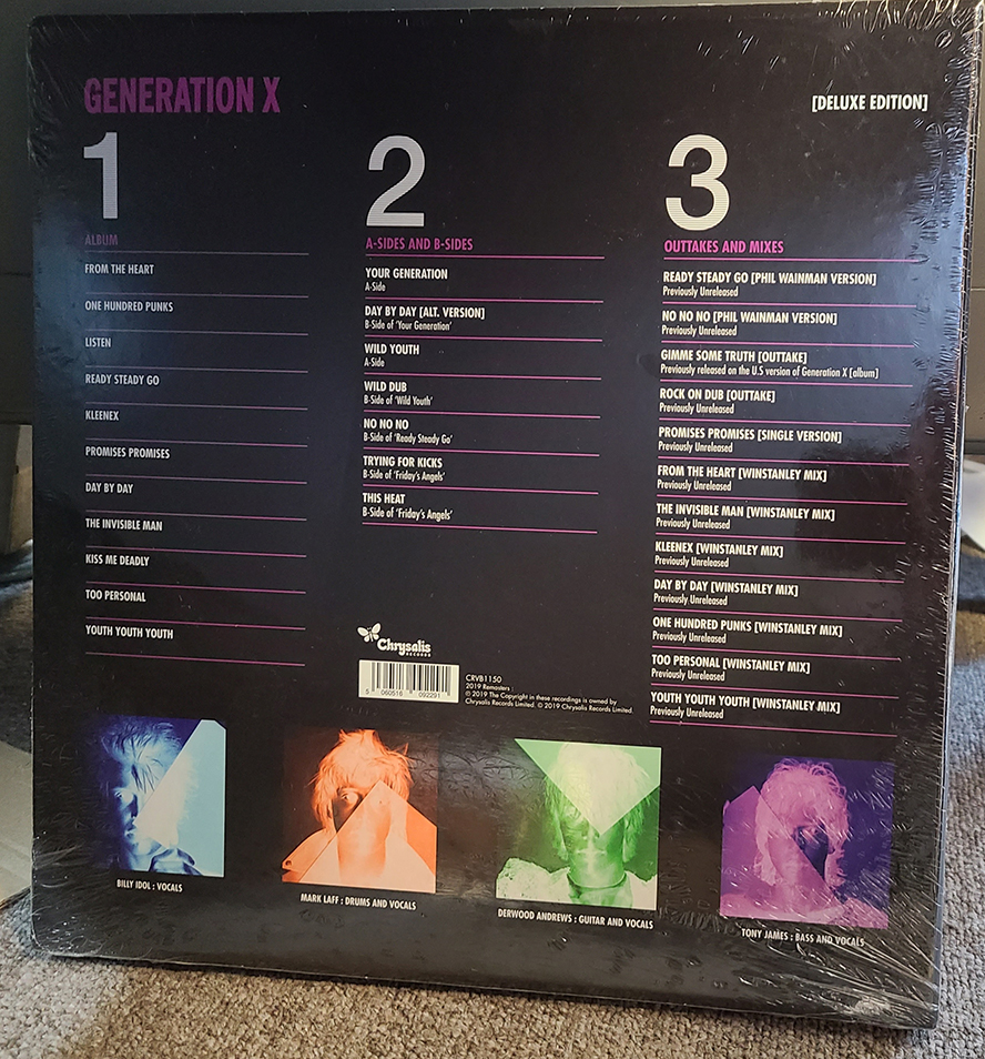 Generation X- S/T LP