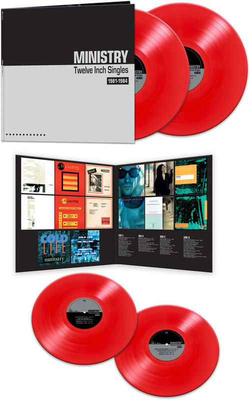 Ministry- 12" Singles 1981-1984 2xLP (Red Vinyl)