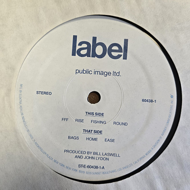 Public Image Limited- Album LP (USED)