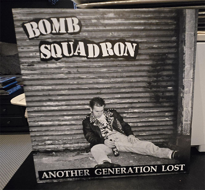 Bomb Squadron- Another Generation Lost 7" (Black Vinyl) (USED)