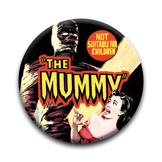 Hammer House Of Horror- The Mummy (Not Suitable For Children) pin (pinx213)