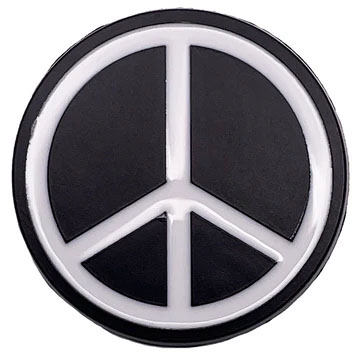 Peace Sign Enamel Pin (mp338)