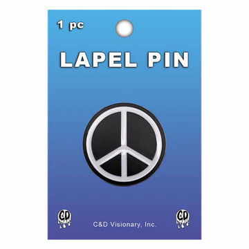 Peace Sign Enamel Pin (mp338)