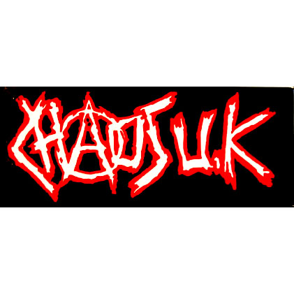 Chaos UK- Logo sticker (st1255)
