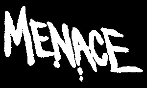 Menace- Logo sticker (st1147)